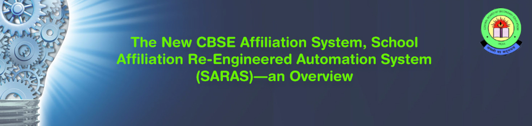 The New CBSE School Affiliation System, School Affiliation Re ...